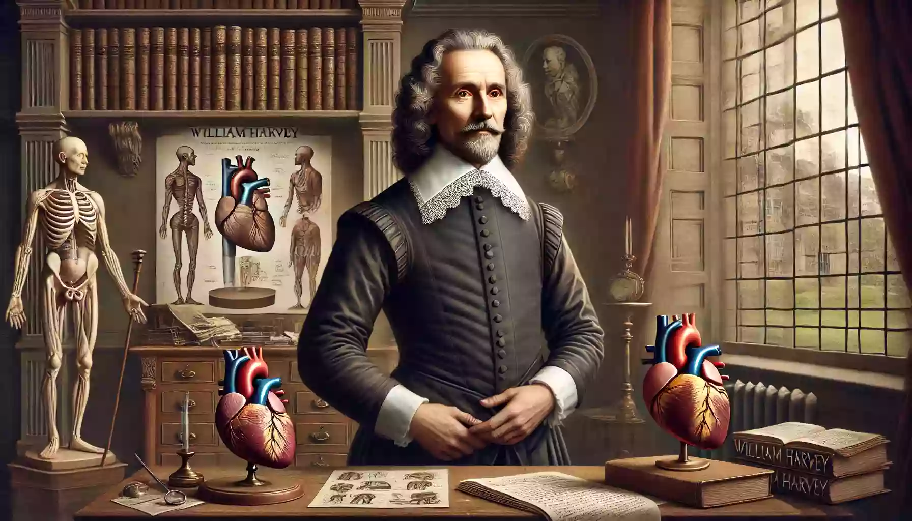William Harvey et la circulation sanguine